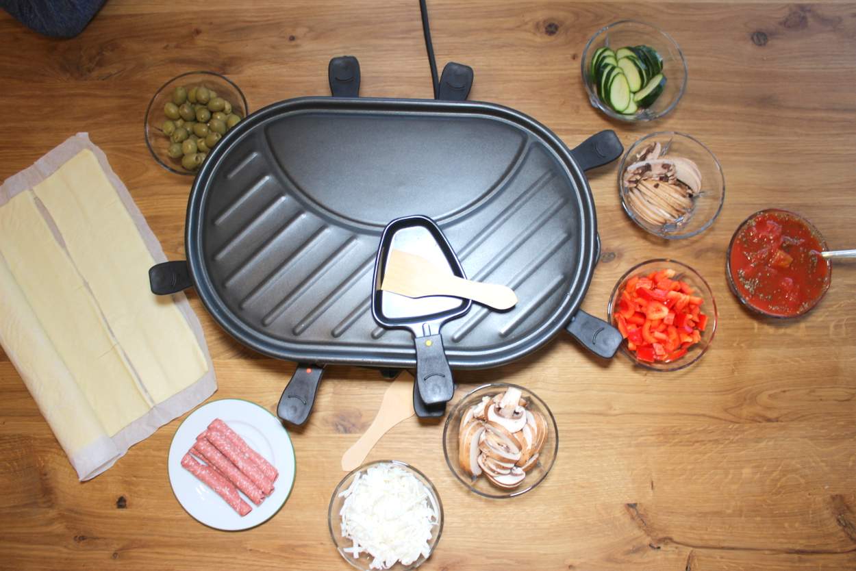 Pizza Raclette: Raclette Idee für Kinder | Lecker für die ganze Familie