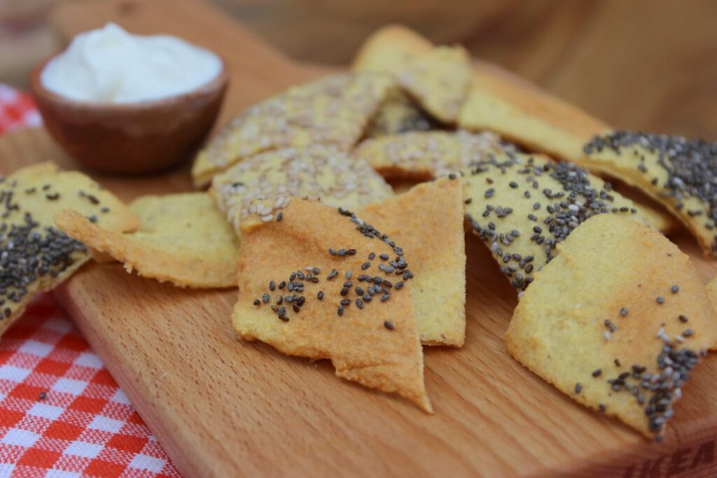 Linsen Cracker: gesund und nur 2 Zutaten